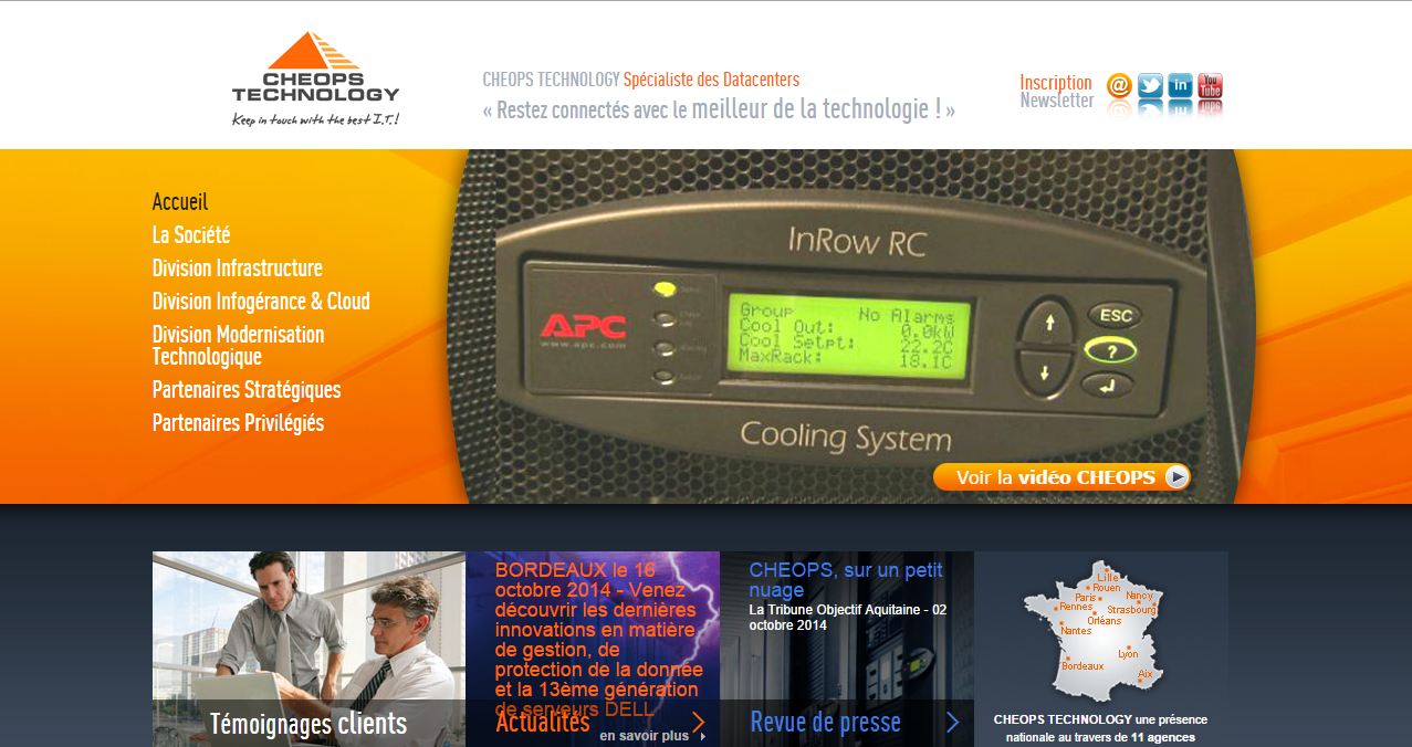 Cheops Technology, un CA porté par le Cloud Computing