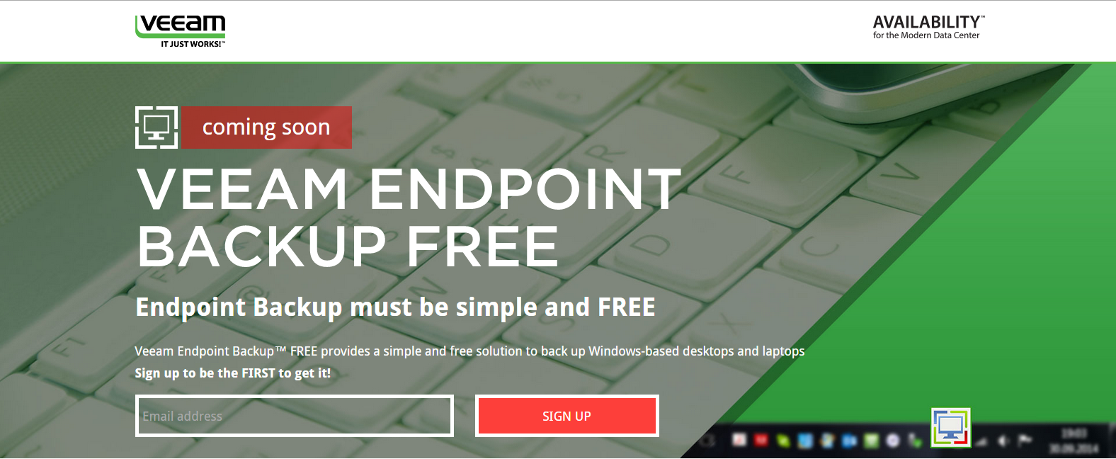 Veeam Endpoint Backup FREE, pour sauvegarder des postes clients