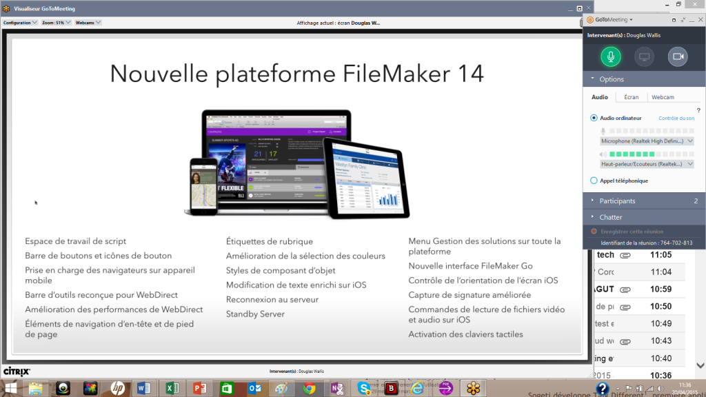 Filemaker 14 : prise en charge des navigateurs mobiles et scripts ...