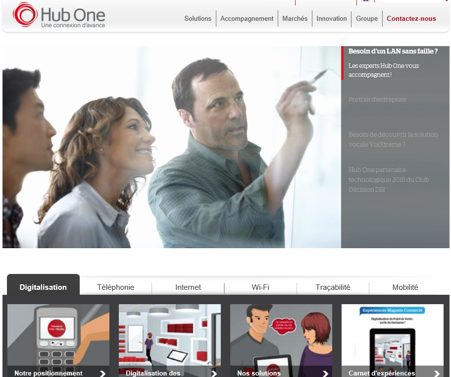 Télétravail : un argument fort pour le recrutement chez Hub One