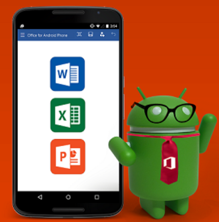 Word, Excel et PowerPoint disponibles sur smarphones Android