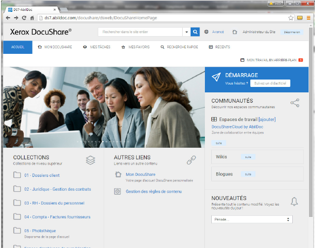 Gestion documentaire : DocuShare 7 de Xerox se veut facile à utiliser