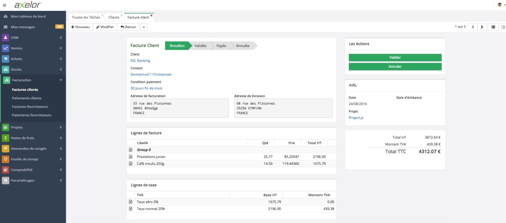 Axelor lance Axelor My Business, un ERP open source en SaaS, avec une option CRM