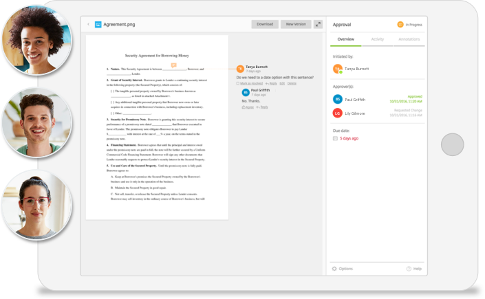Signatures électroniques, retours et validations pour le nouveau ShareFile