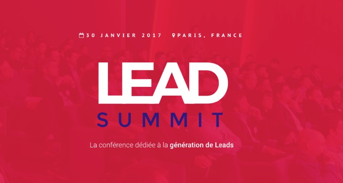Conférence Lead Summit, le 30 janvier à Paris