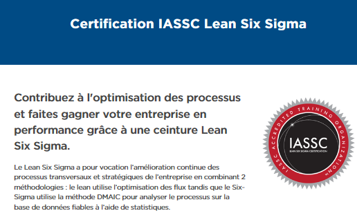 L’offre de formation « Lean Six Sigma & Lean Management » de Global ...