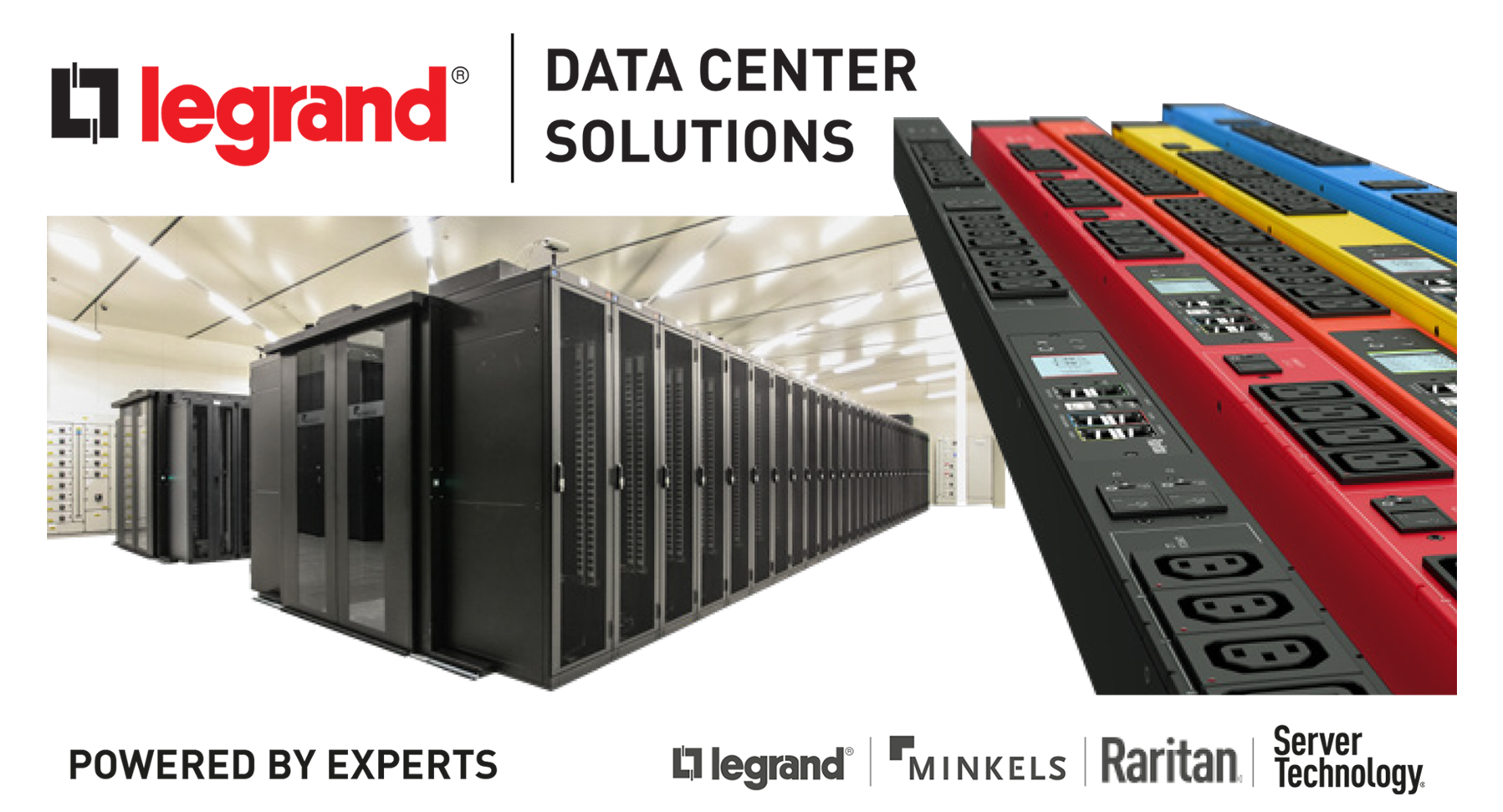 Legrand réunit sept marques pour le datacenter