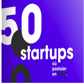 50 startups où postuler en 2020