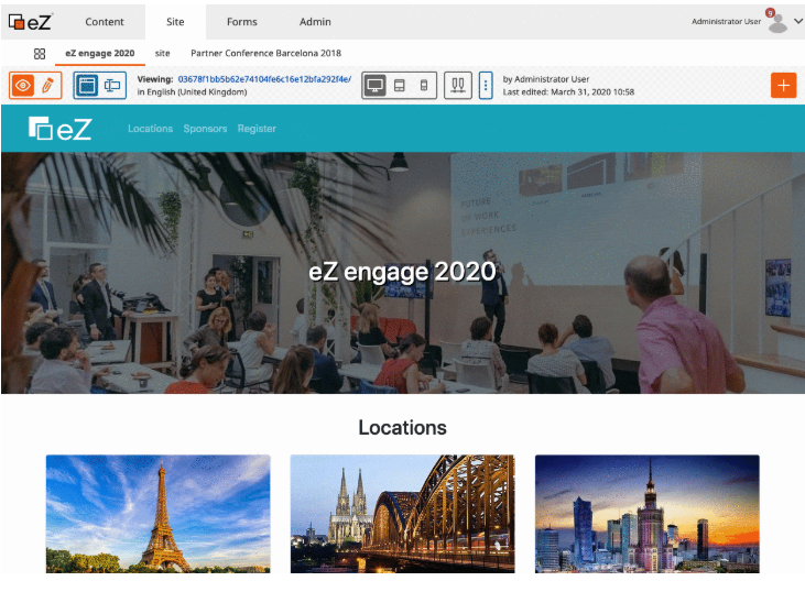 Digital Experience Platform – Découvrez eZ Platform v3.0, par IBEXA