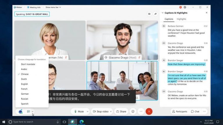 Cisco améliore son système de visio collaborative Webex