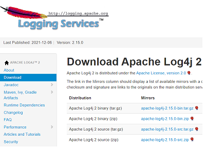 Une vulnérabilité Log4Shell divulguée : mettez à jour Log4j d’Apache pour la version 2.15.0 ou plus