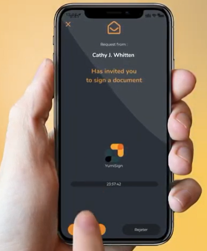 Yumisign, pour signer et parapher n’importe quel document depuis un smartphone