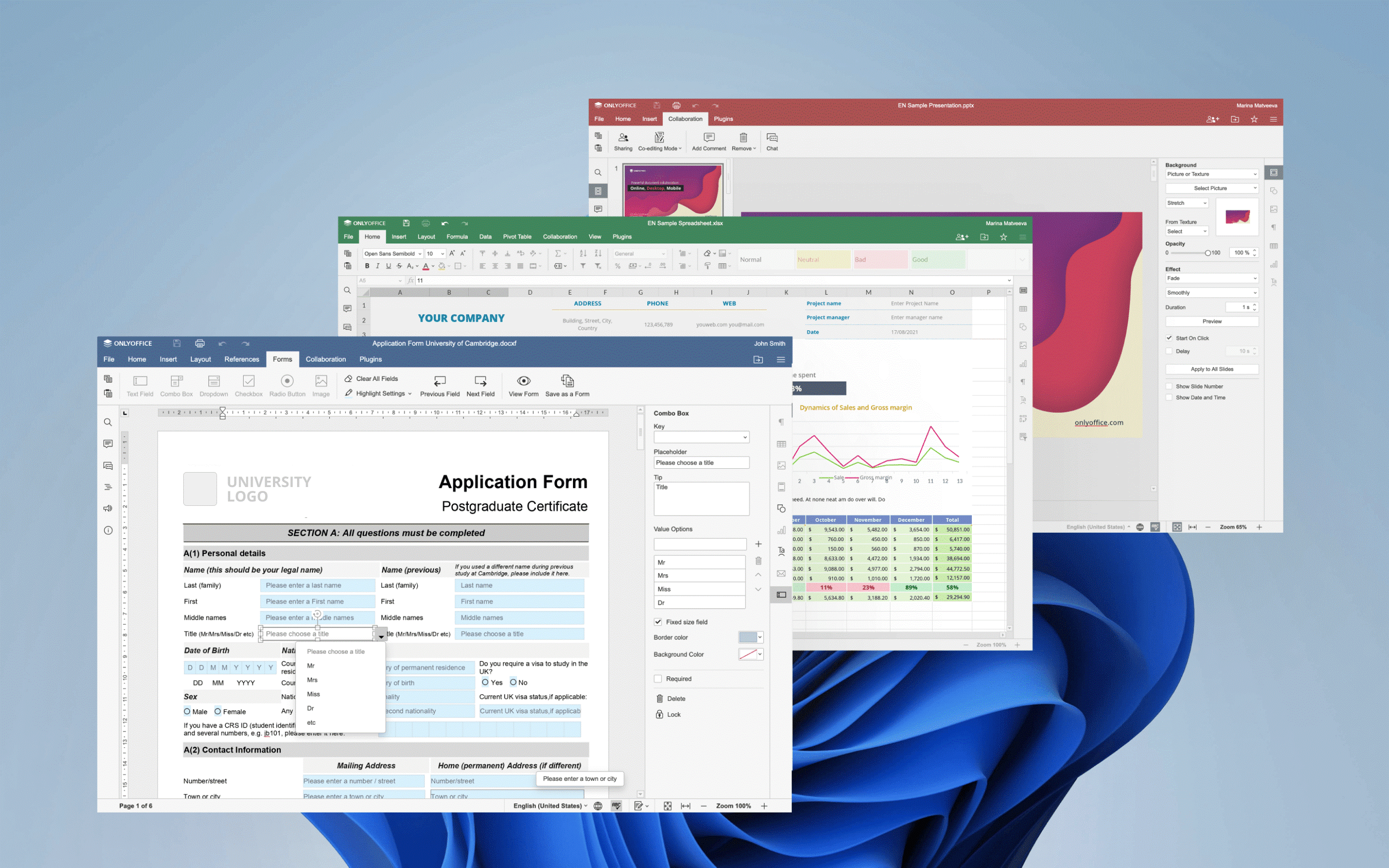 ONLYOFFICE renforce les fonctionnalités d’édition, pour travailler avec ...