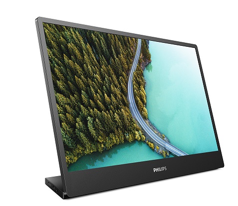 Un moniteur Philips portable et repliable de 15,6’’ à emporter partout