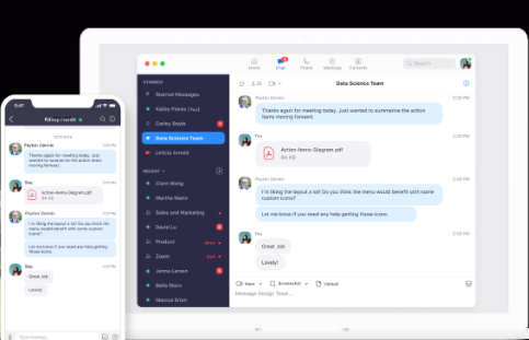 Zoom : de nouvelle fonctionnalités, du Chat au Contact Center