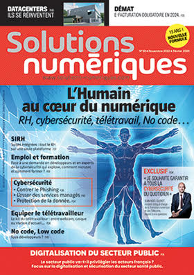 Solutions Numériques N°38 – A lire, votre dossier complet sur la cyber