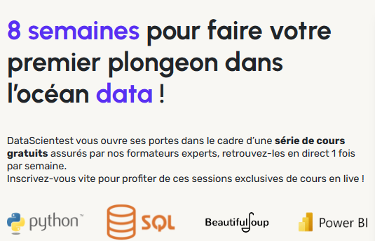 DataScientest lance une offre de formations 100 % en ligne, ouverte à ...