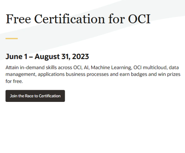 Cloud et IA : Oracle propose un programme gratuit de formation et de ...