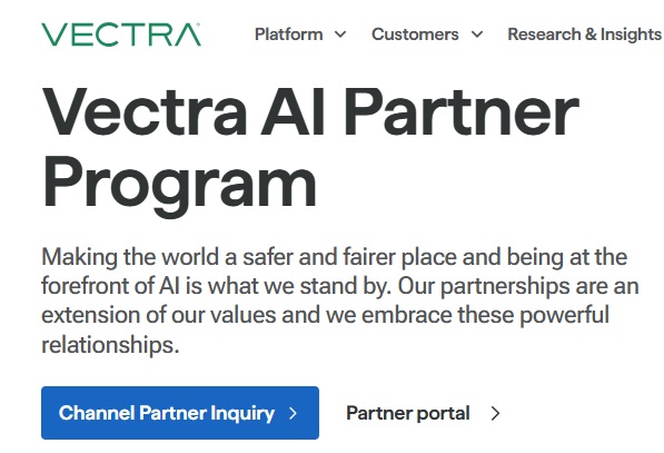 Solutions XDR : Vectra AI lance un programme à destination des MSSP