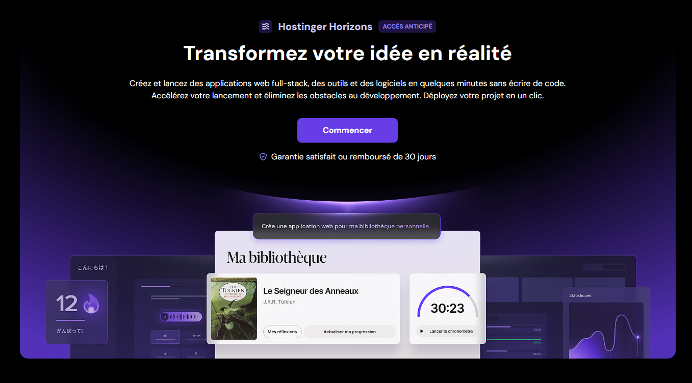 Hostinger Horizons simplifie le développement d’applications web ...